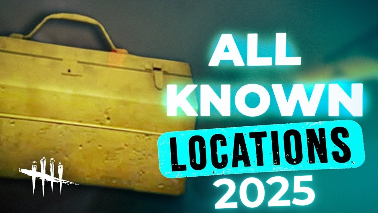 All Golden Toolbox Locations in Dead by Daylight! 2025 - YouTube