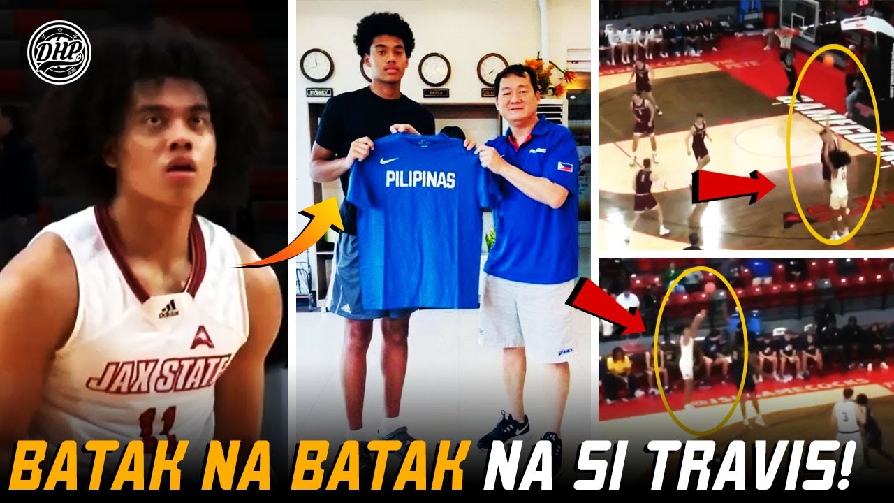 GILAS ELIGIBLE 6'6 FIL-AM TRAVIS ROBERTS NAPAKA SHOOTER SA US NCAA 💯🏀 ...