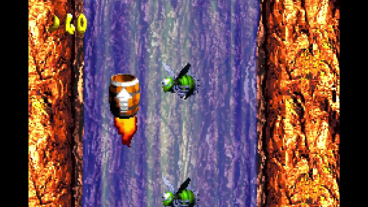 Donkey Kong Country 3 (GBA): Rocket Barrel Ride [1080 HD] - YouTube