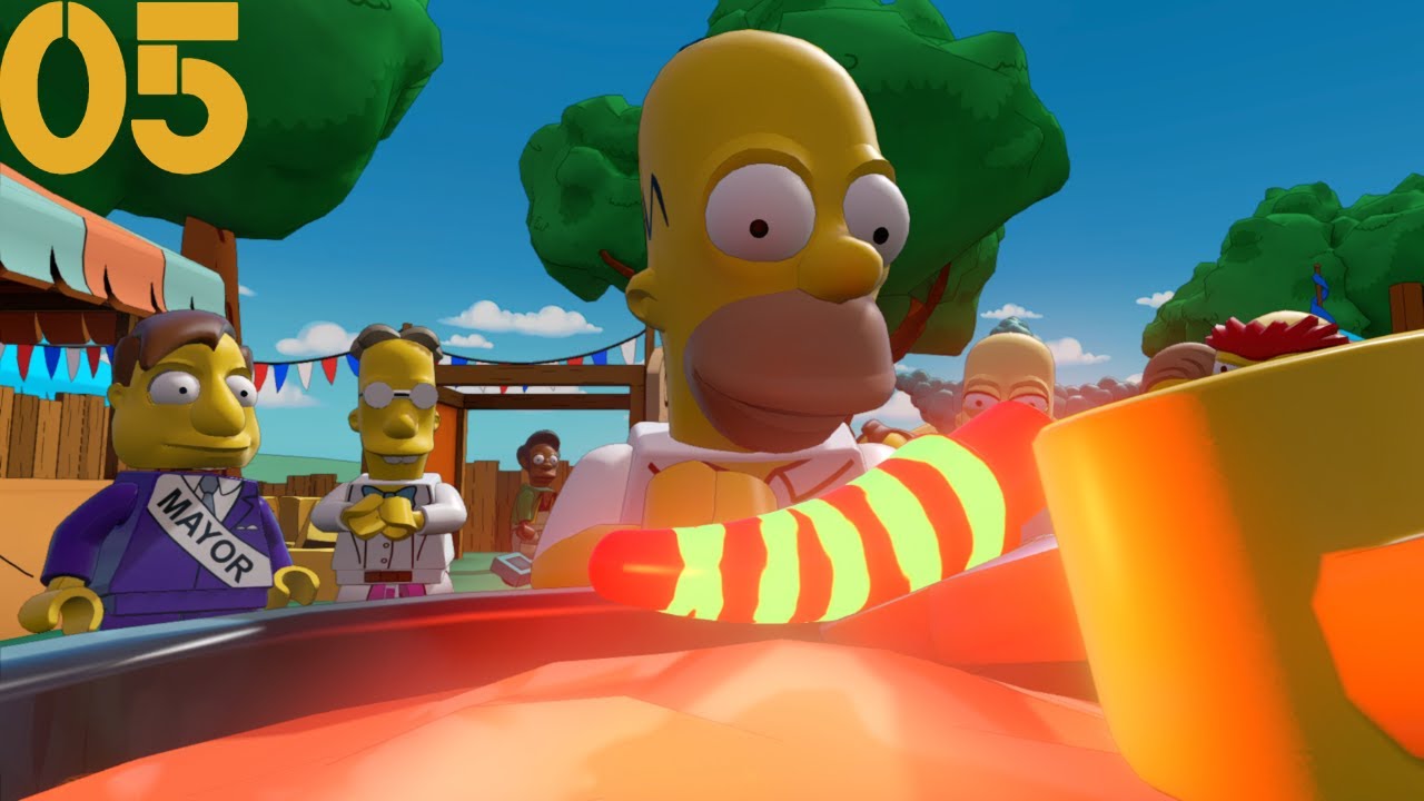 Lego Dimensions(PS5)Part 5:The Simpsons Level Pack - YouTube