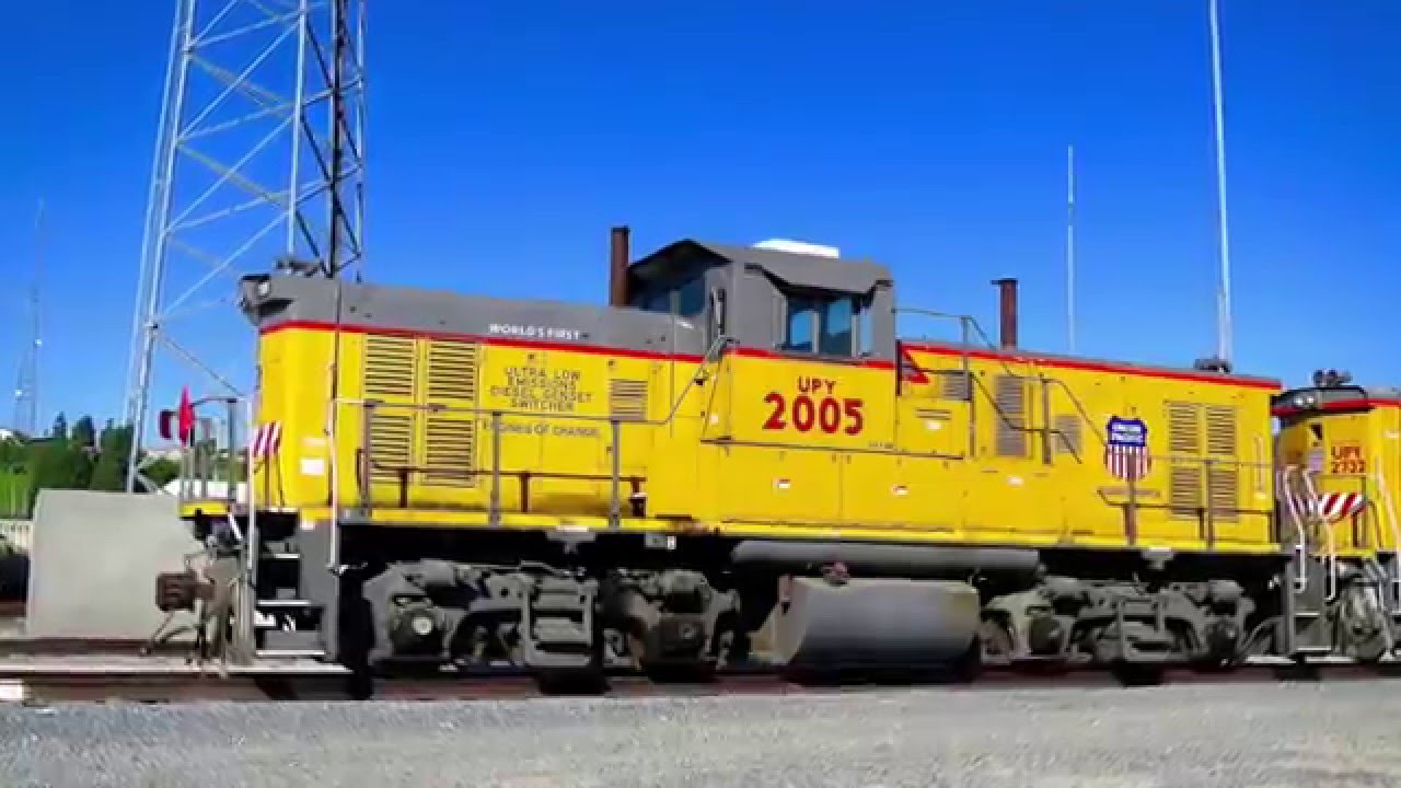 Union Pacific Genset - UPY 2005 in Long Beach. - YouTube