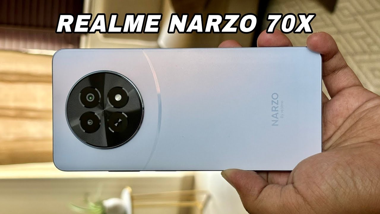Realme Narzo 70X Officially Is Here | Realme Narzo 70X Unboxing & first ...