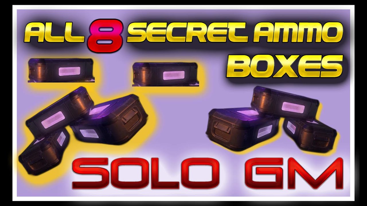 Collecting ALL 8 SECRET Ammo Crates During A Solo GM Nightfall Heavy ...