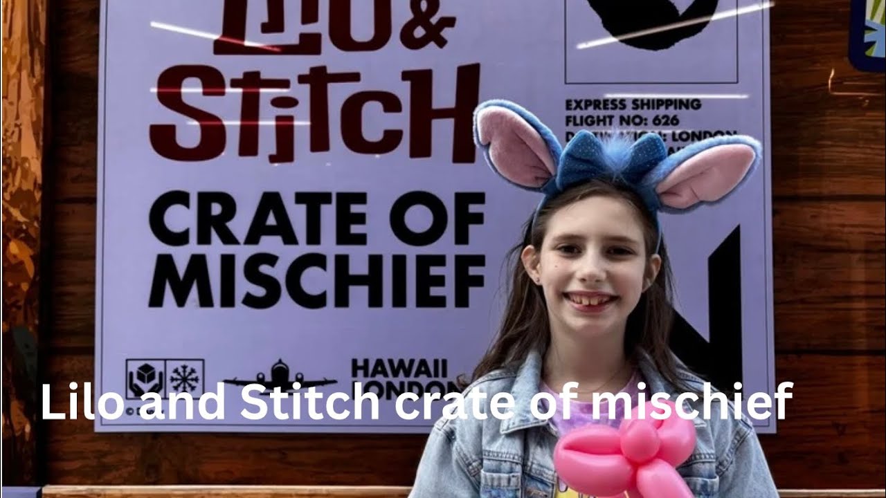 Disney Lilo & Stitch “Crate of Mischief” at Battersea Power Station ...