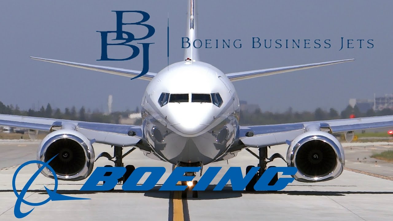 HD Boeing 737-7JY BBJ N1TS Takeoff from San Jose International Airport ...