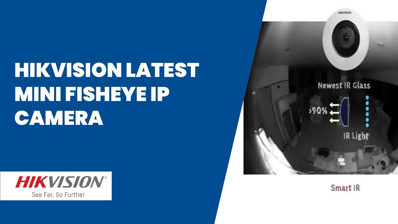 Hikvision Latest Mini Fisheye IP Camera - YouTube