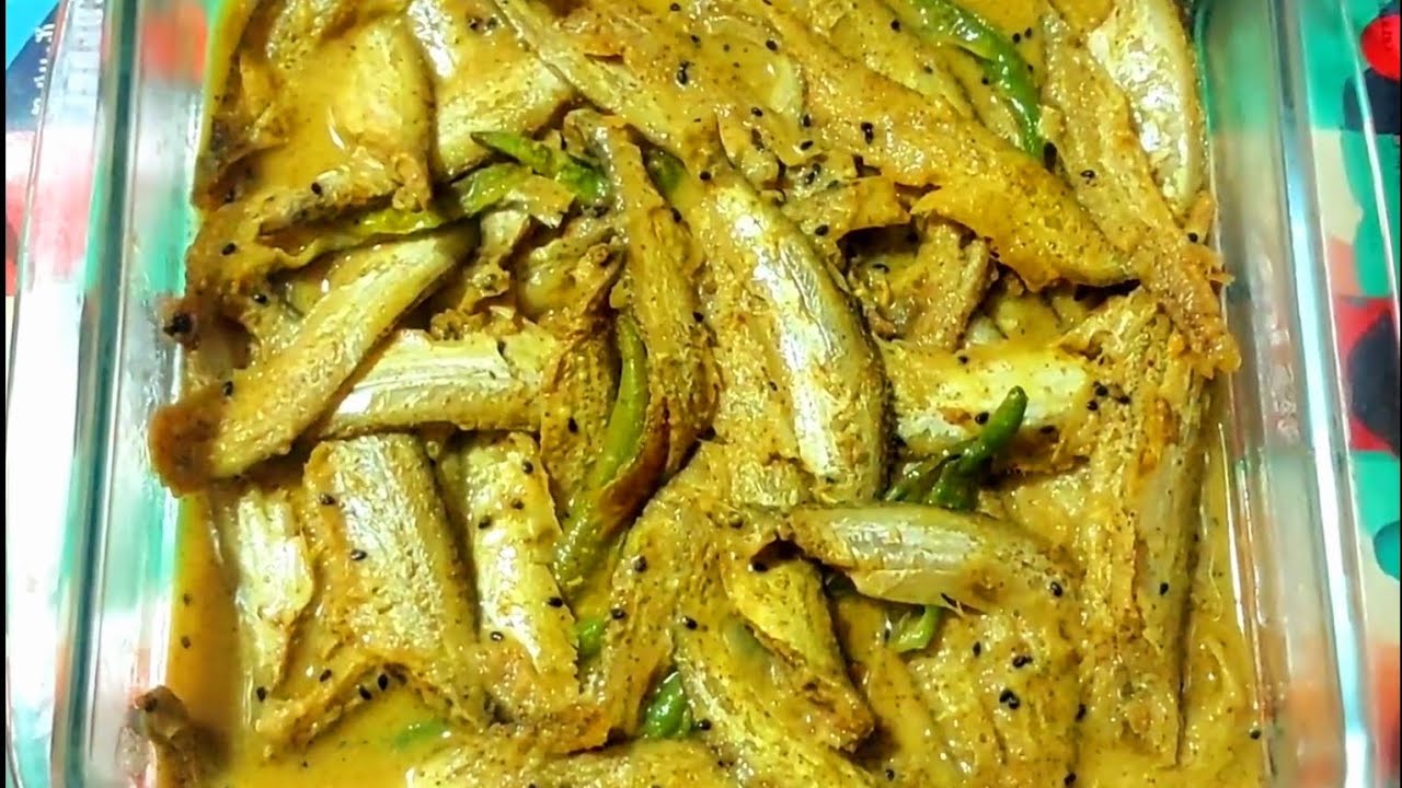 কাজলী মাছের ঝাল | বাঁশপাতা মাছের রেসিপি | kajoli fish | baspata fish ...