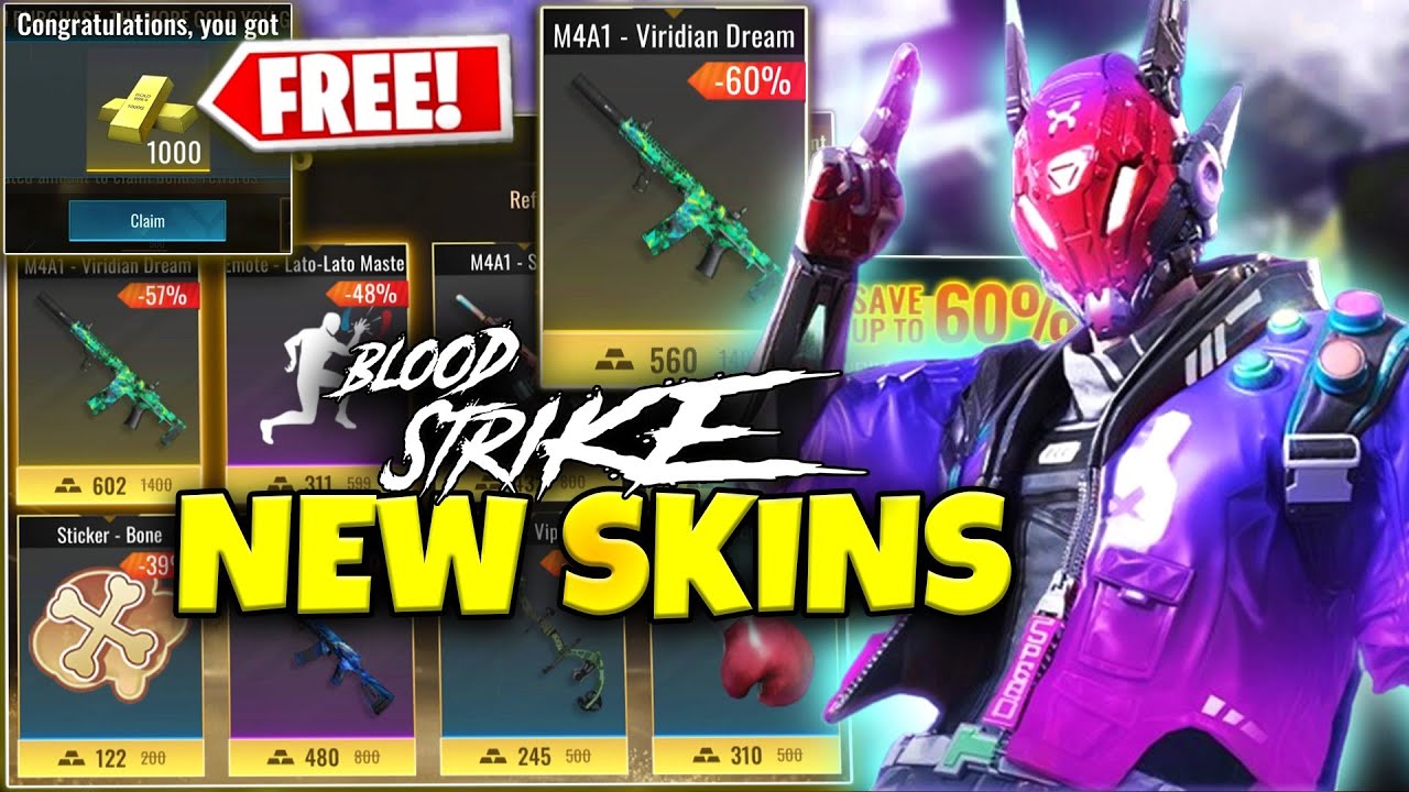 BLOOD STRIKE | Free Gold | Ultra Ethan Skin | Cheap Legendary M4 ...