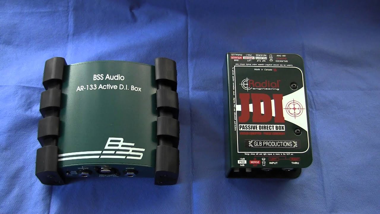 DI Boxes Part 1 What Does A DI Box Do And When Do I Need One YouTube