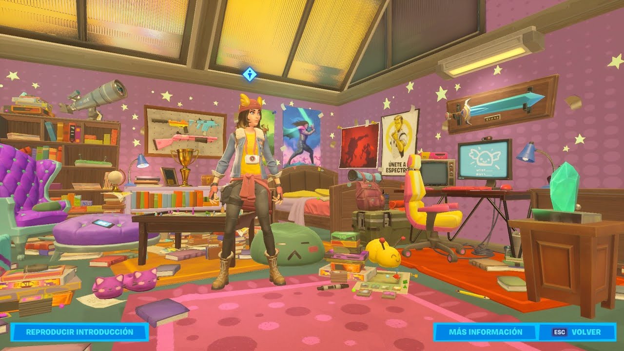 Fortnite Skye Room tour - YouTube