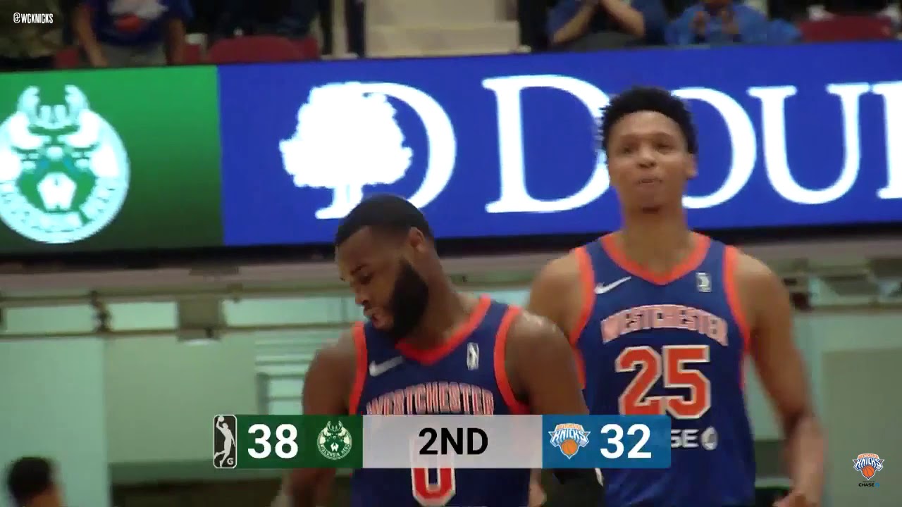 Kadeem Allen Leads Knicks with 22 Points and Four Triples - YouTube