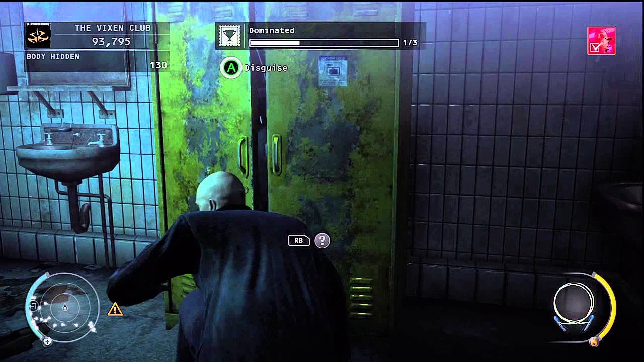 Hitman Absolution 3 Clean Dom Assassinations, The Vixen Club Strategies ...
