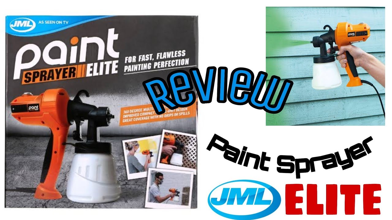 UNBOXING PAINT SPRAYER ELITE (JML) - YouTube