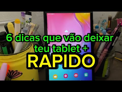 6 dicas pra deixar qualquer tablet muito mais rápido em 2023!!