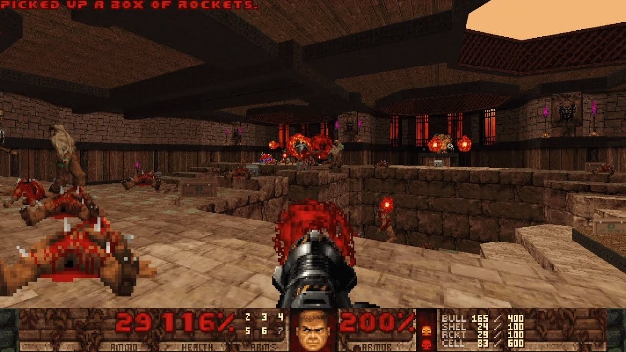 Doom II - Sunset Irreligion - MAP13: Brethren of the Pentagram (Ultra ...