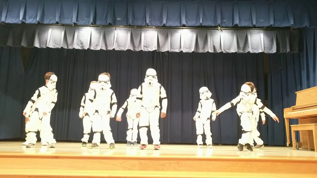 NES Talent Show 2018 "Boogie Storm" by the Super Troopers - YouTube