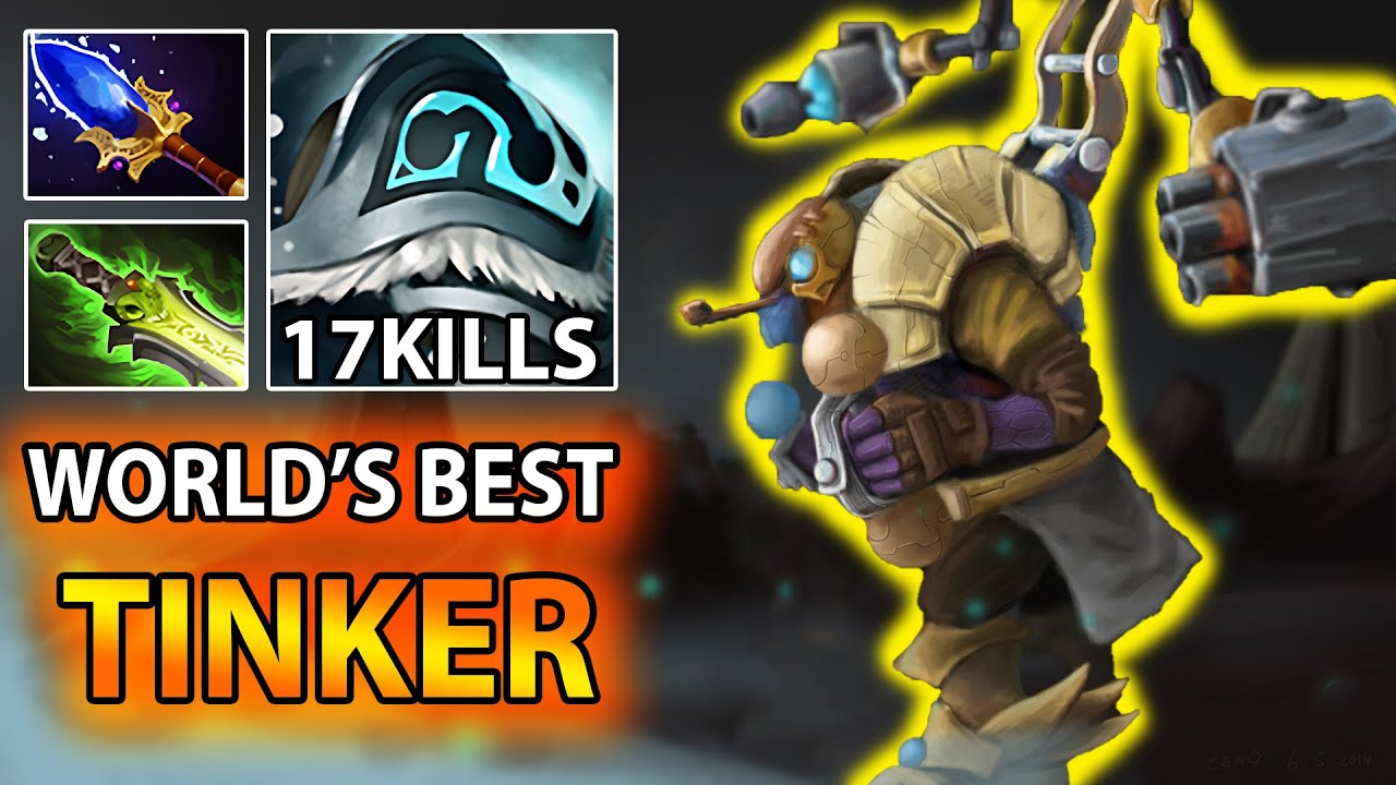 Is This Player The Best Tinker Ever ( Dota 2 Broken Build ) - YouTube