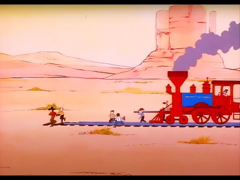 Red Kit - 7. Bölüm - Çayırdaki Raylar (HD restorasyonlu) #redkit #daltonlar #cizgifilm