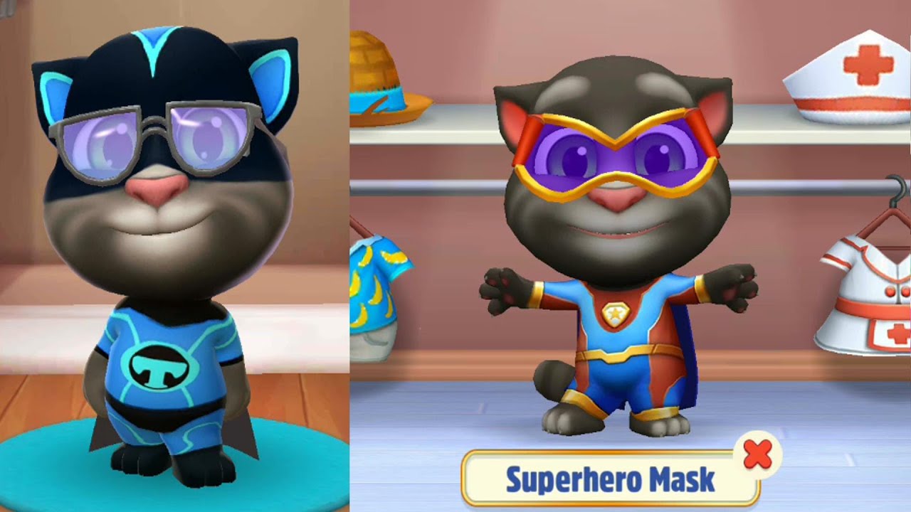 My Talking Tom 2 VS My Talking Tom Friends Gameplay - YouTube