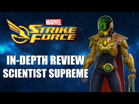 Scientist Supreme In-Depth Review - Marvel Strike Force - YouTube