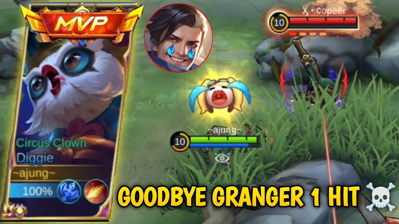 GOODBYE GRANGER 1 HIT M*TI 🥶‼️BEST BUILD DIGGIE | BUILD DIGGIE TERSAKIT ...