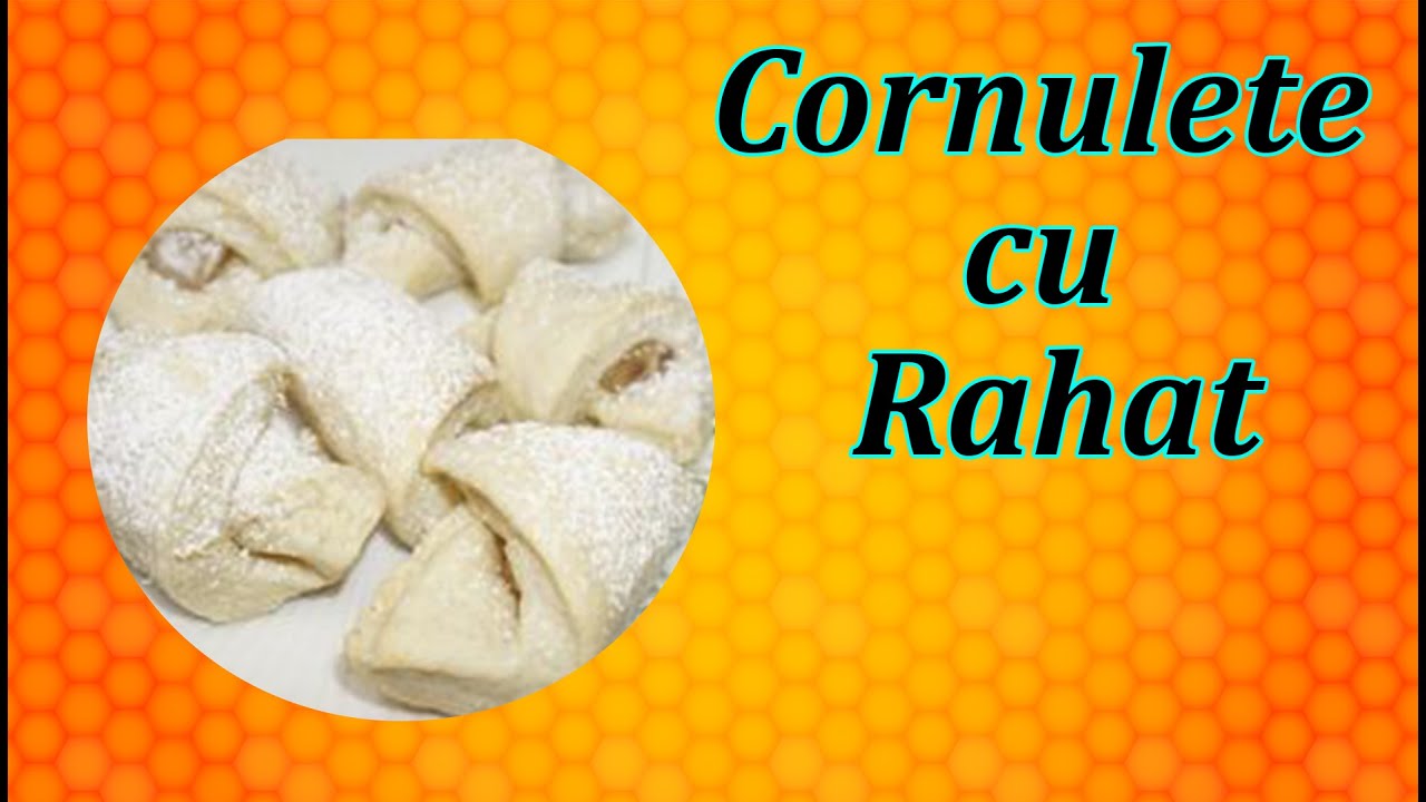 Cornulete cu Rahat - Reteta pentru Craciun si Anul Nou - YouTube