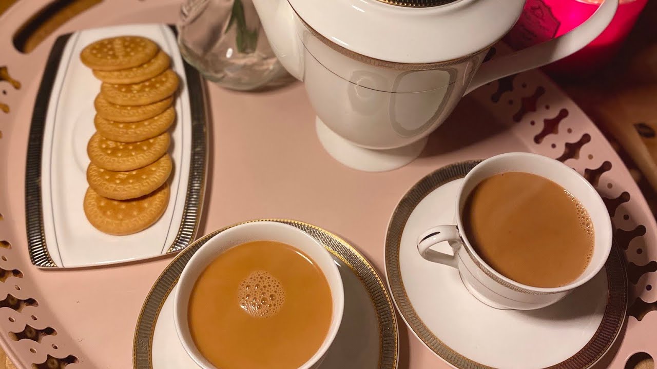 شاي عدني على طريقتي tea with milk aden method - YouTube