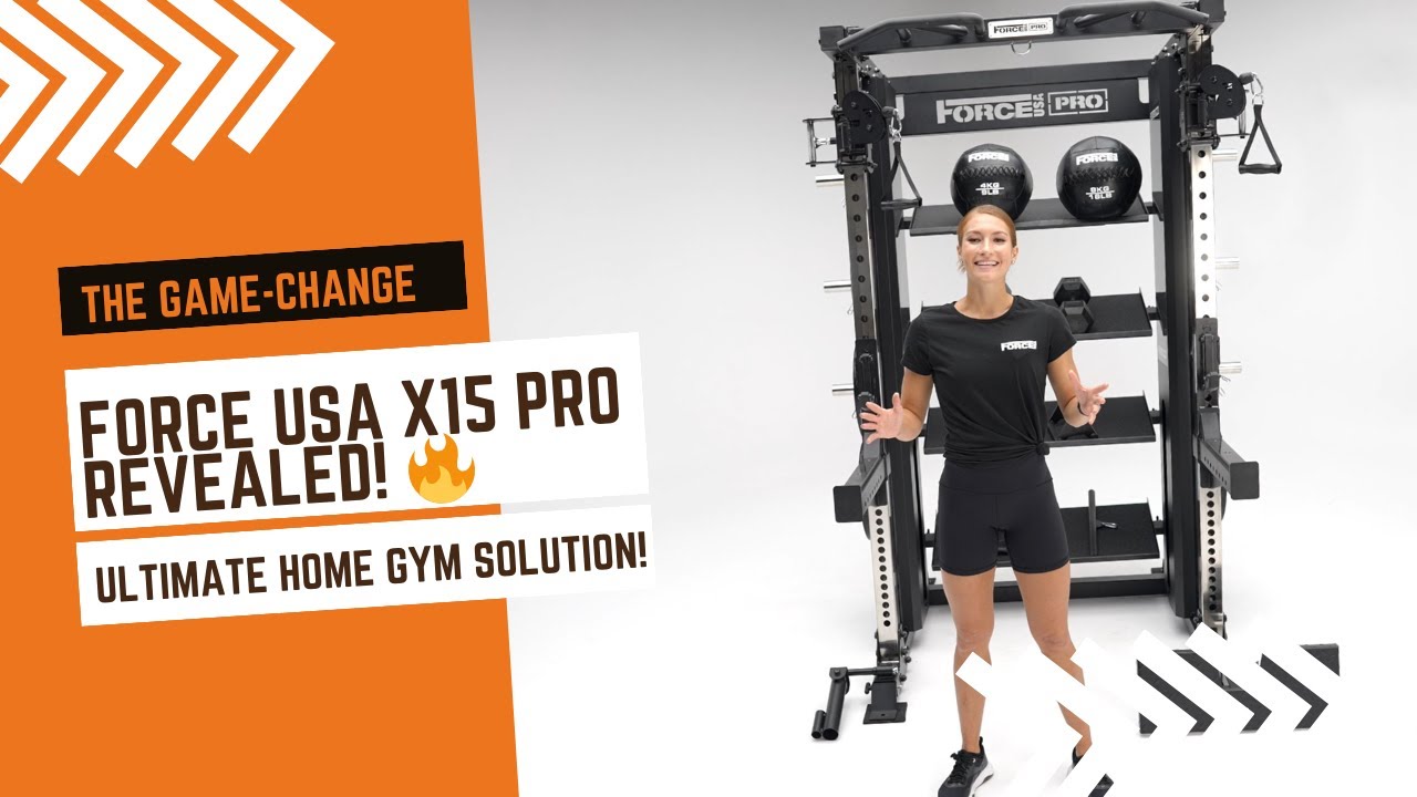 FORCE USA X15 Pro Multi Trainer: Elevate Your Home Gym Experience - YouTube