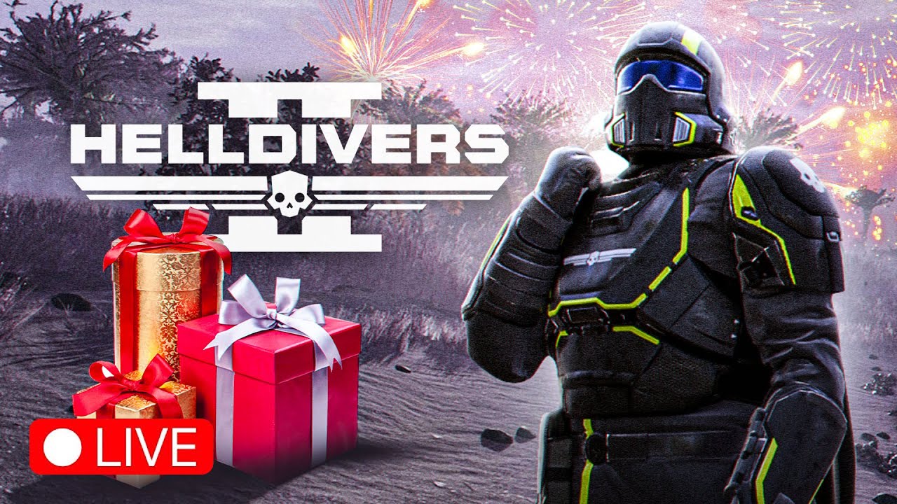 🔴 LIVE - (MERRY CHRISTMAS) TIME TO SPREAD DEMOCRACY - HELLDIVERS 2 ...