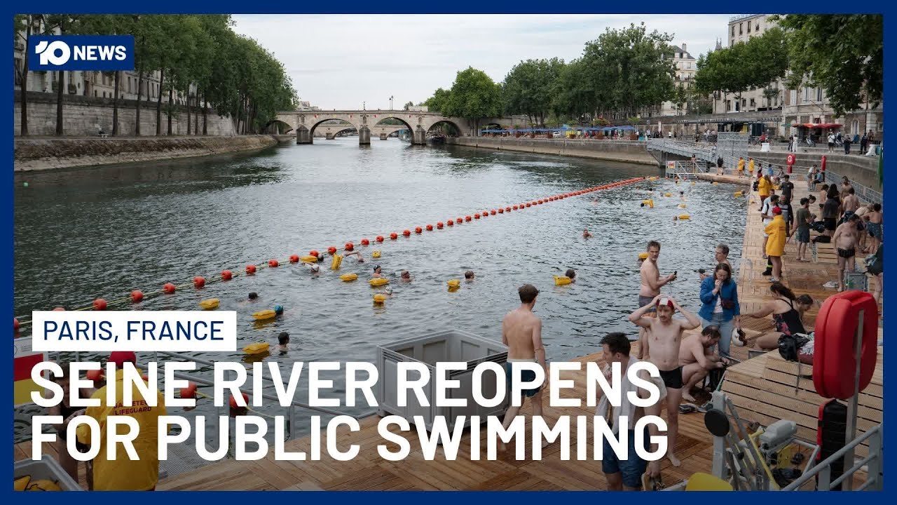Parisians Swim in the Seine for First Time in a Century After $2.5B ...