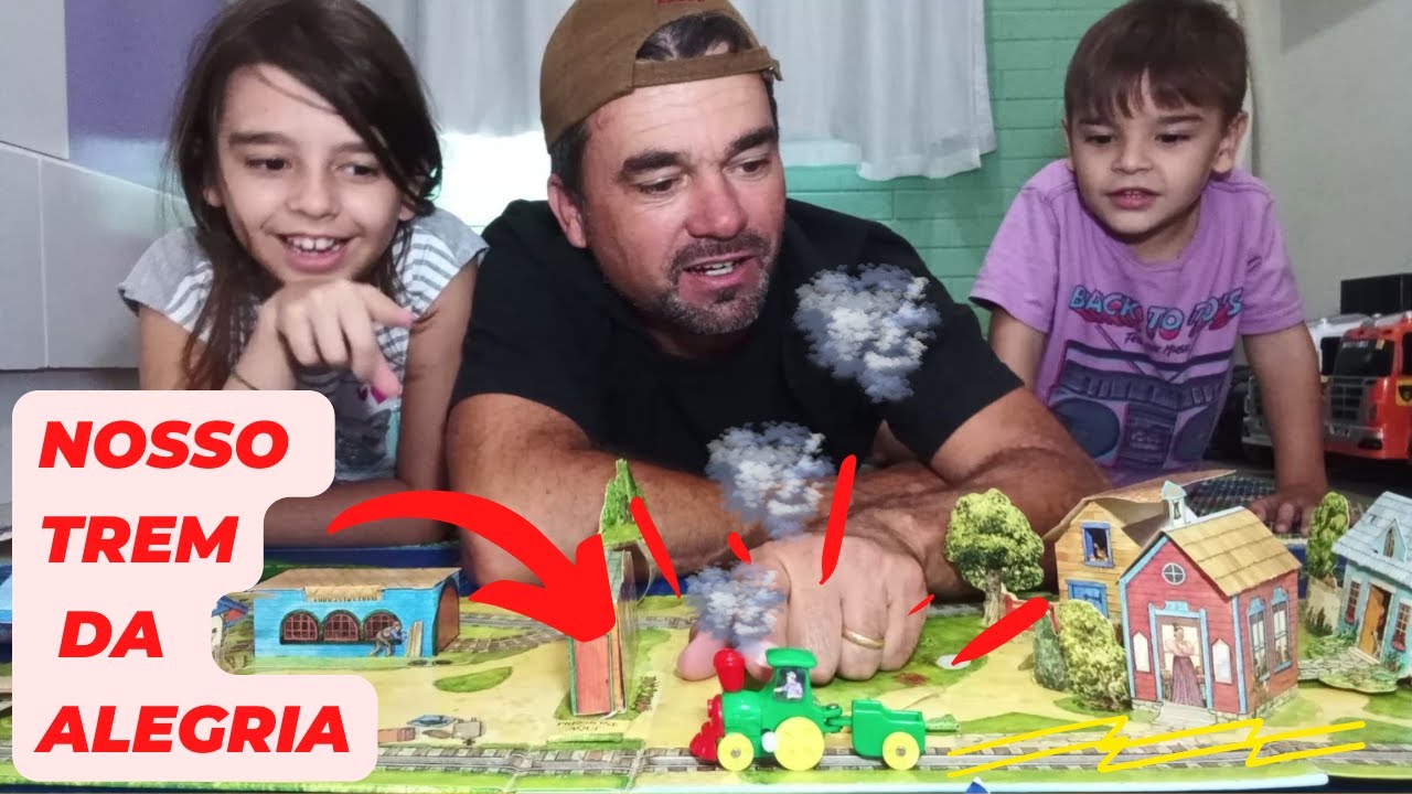Nosso trenzinho da alegria - muito legal -litle train - YouTube