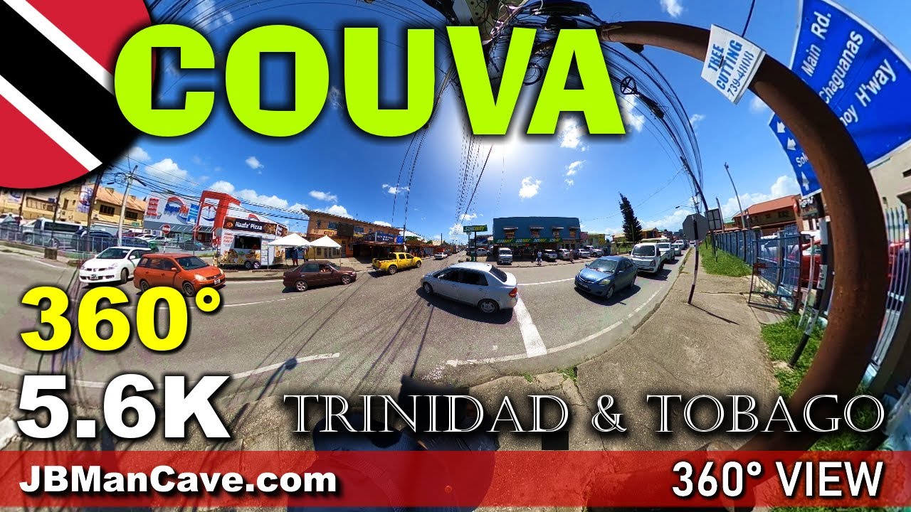 COUVA 360° VR 5.6K Walking Trinidad and Tobago Caribbean Couva Main ...