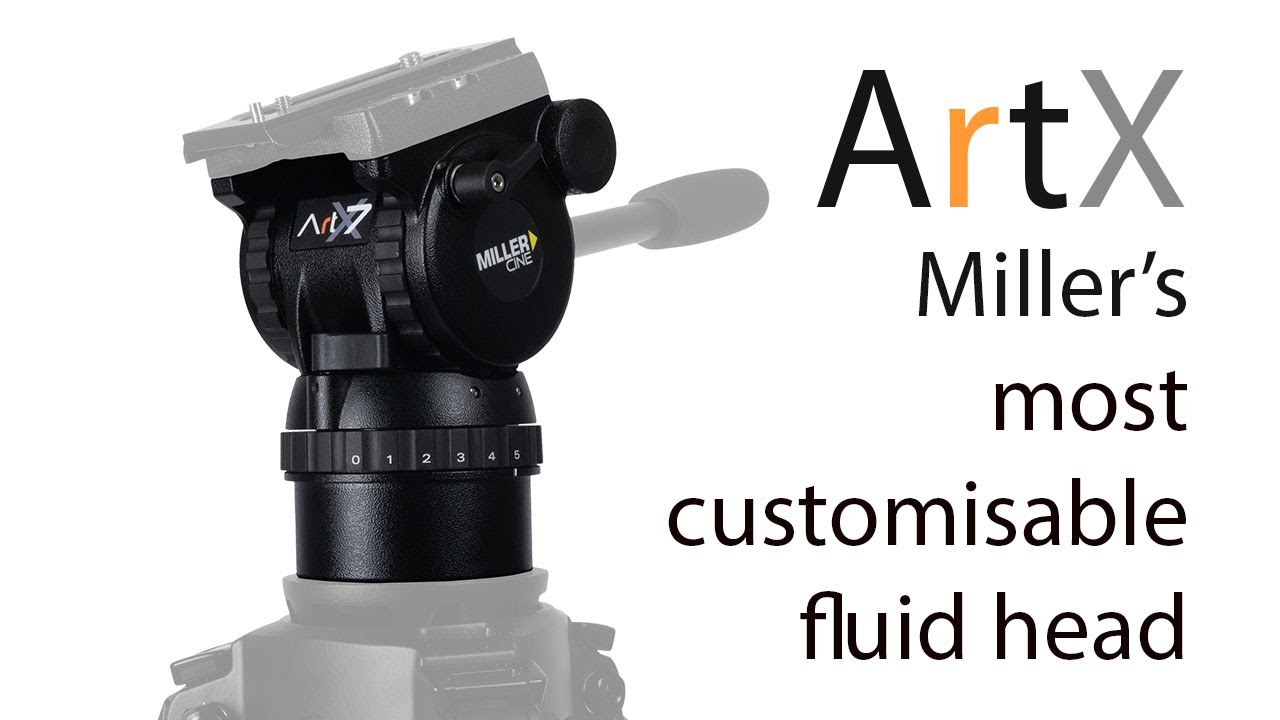 ArtX Naked Series - Miller's most customisable fluid head - YouTube