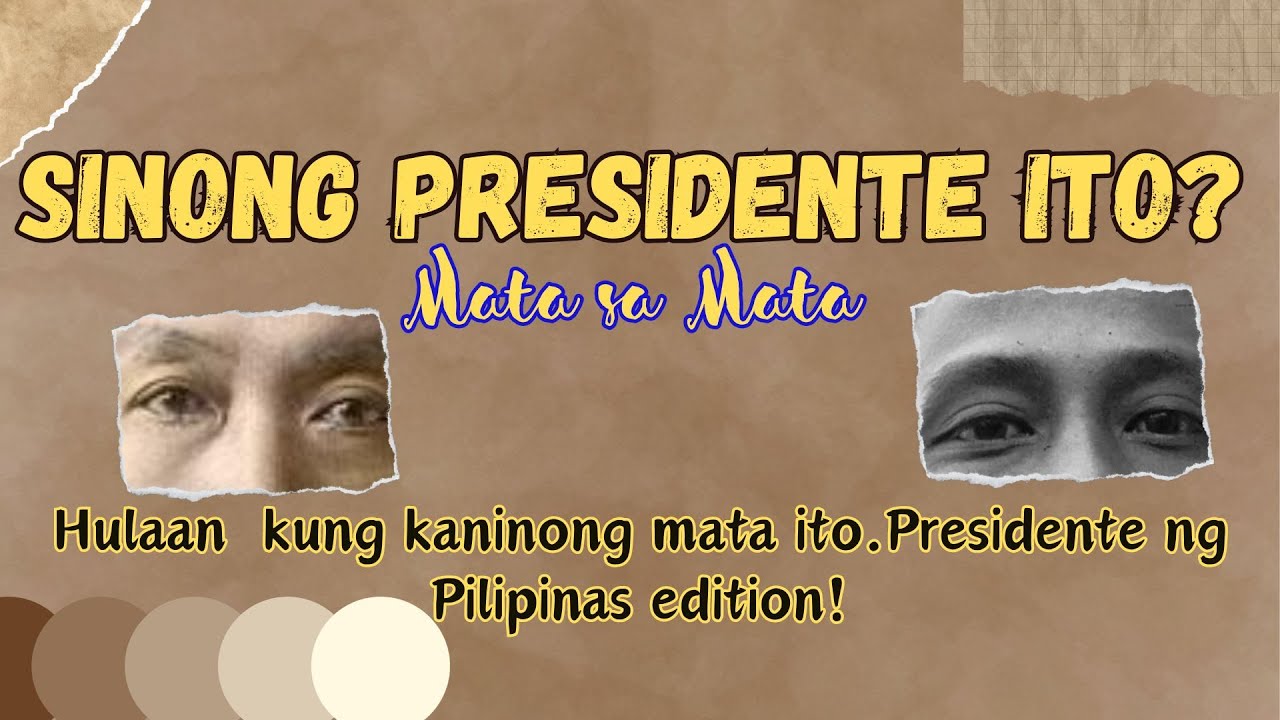 Sinong Presidente Ito? Fun Ice Breaker Activity | Energizer | Activity ...