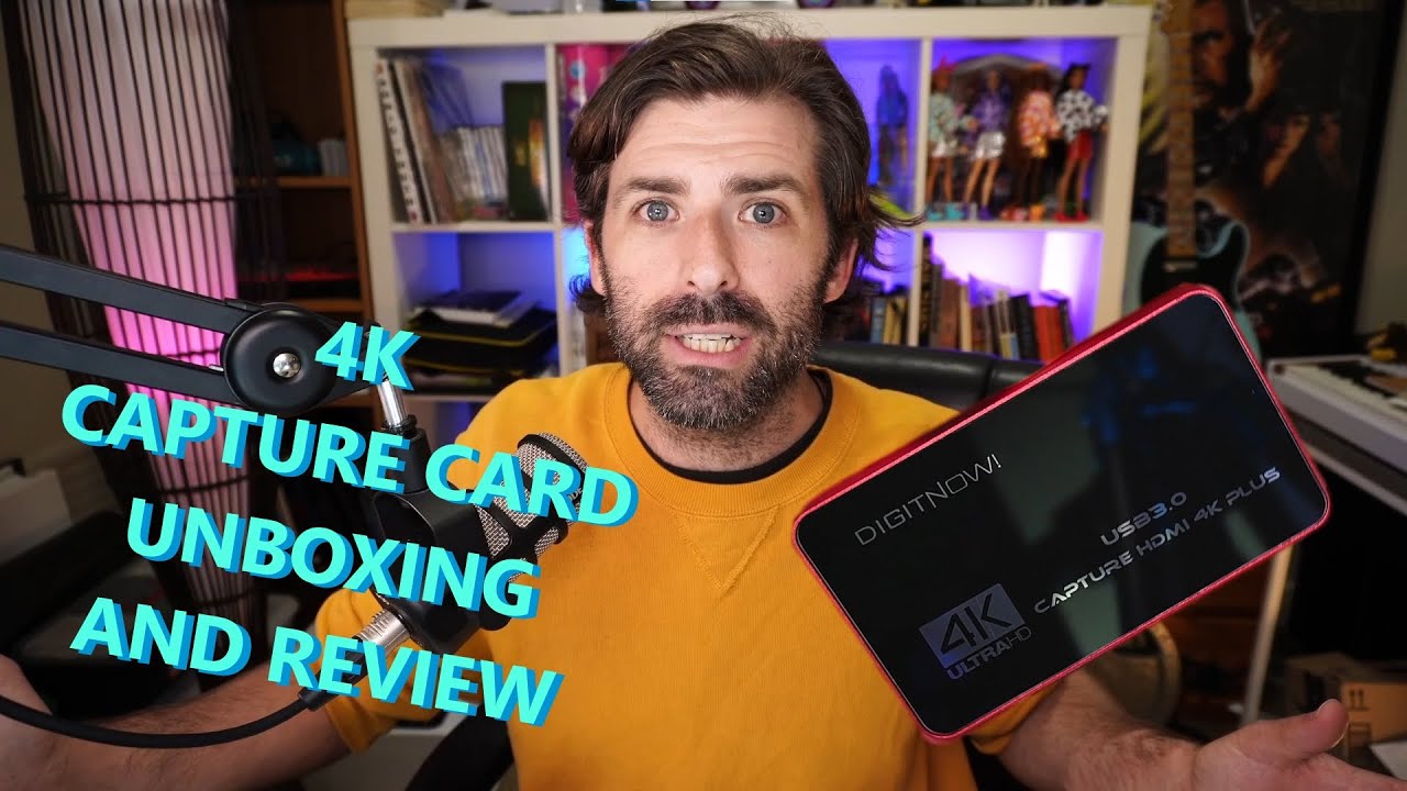 Stream Setup - DigitNow 4k Capture Card Unboxing and First Impressions ...