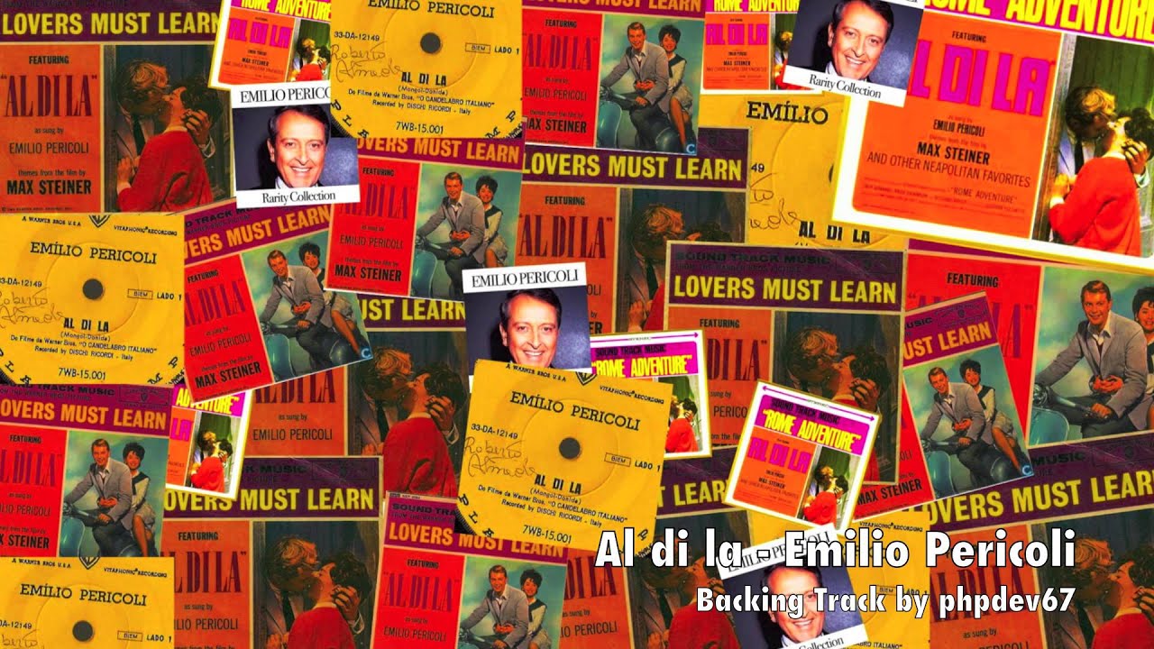 Al di La - Emilio Pericoli [Instrumental Cover by phpdev67] - YouTube