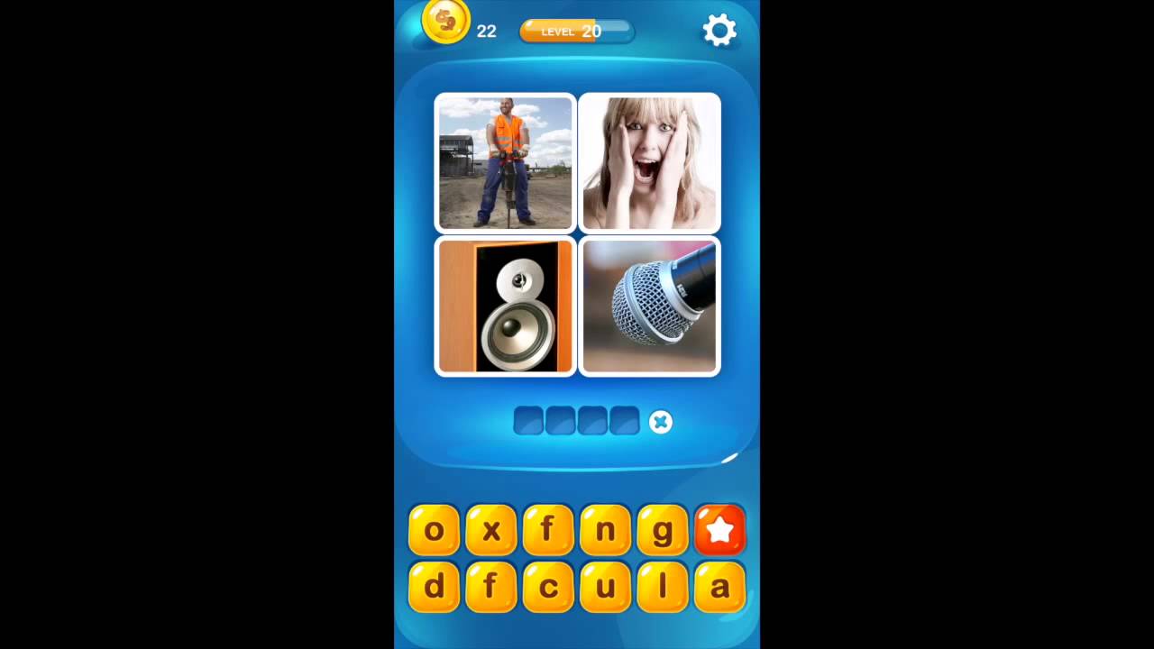 Pics and Words Level 20 Walkthrough Answers - YouTube