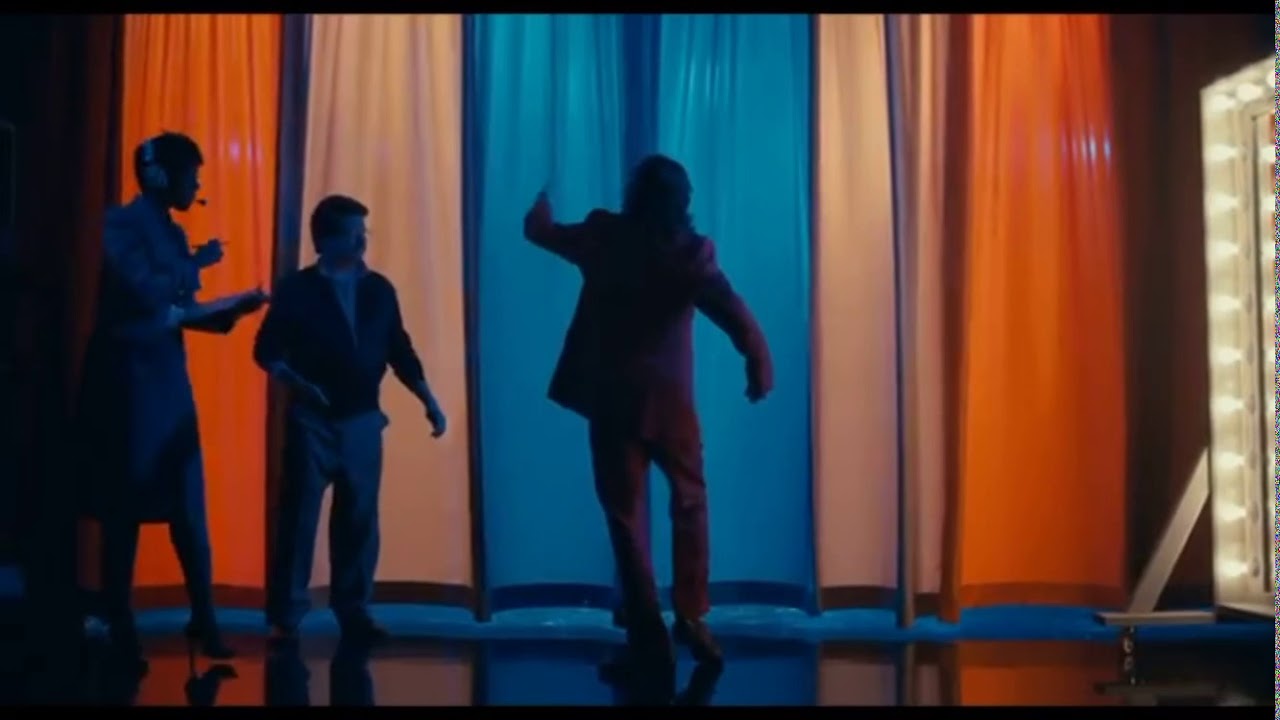 Joker dancing on stage scene - YouTube