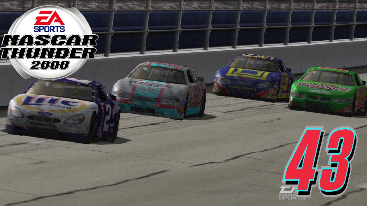 We take a Gamble. The Andy Petree Special! | NASCAR Thunder 2000 Career ...