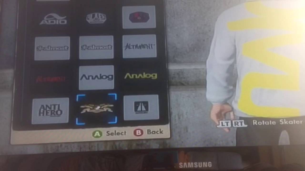 How to get custom clothes in Skate 3 - YouTube
