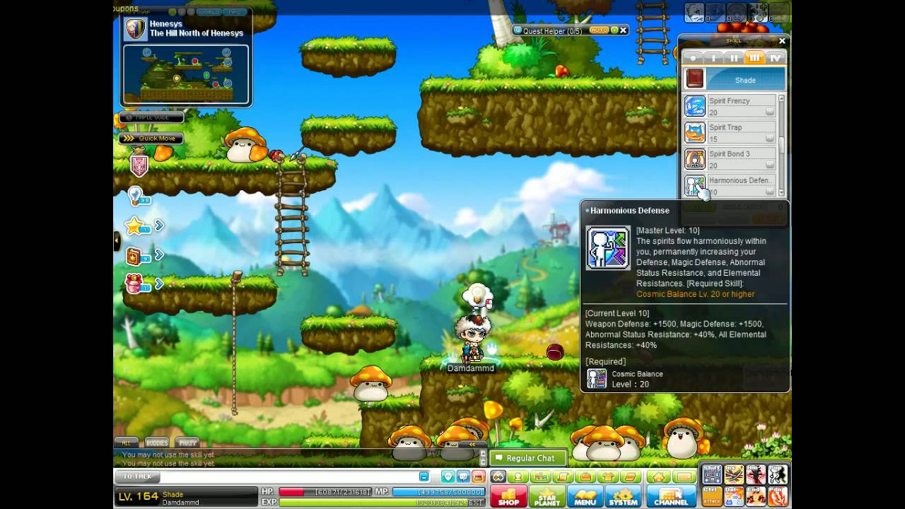 MapleStory Shade All Skills(Guide) - YouTube