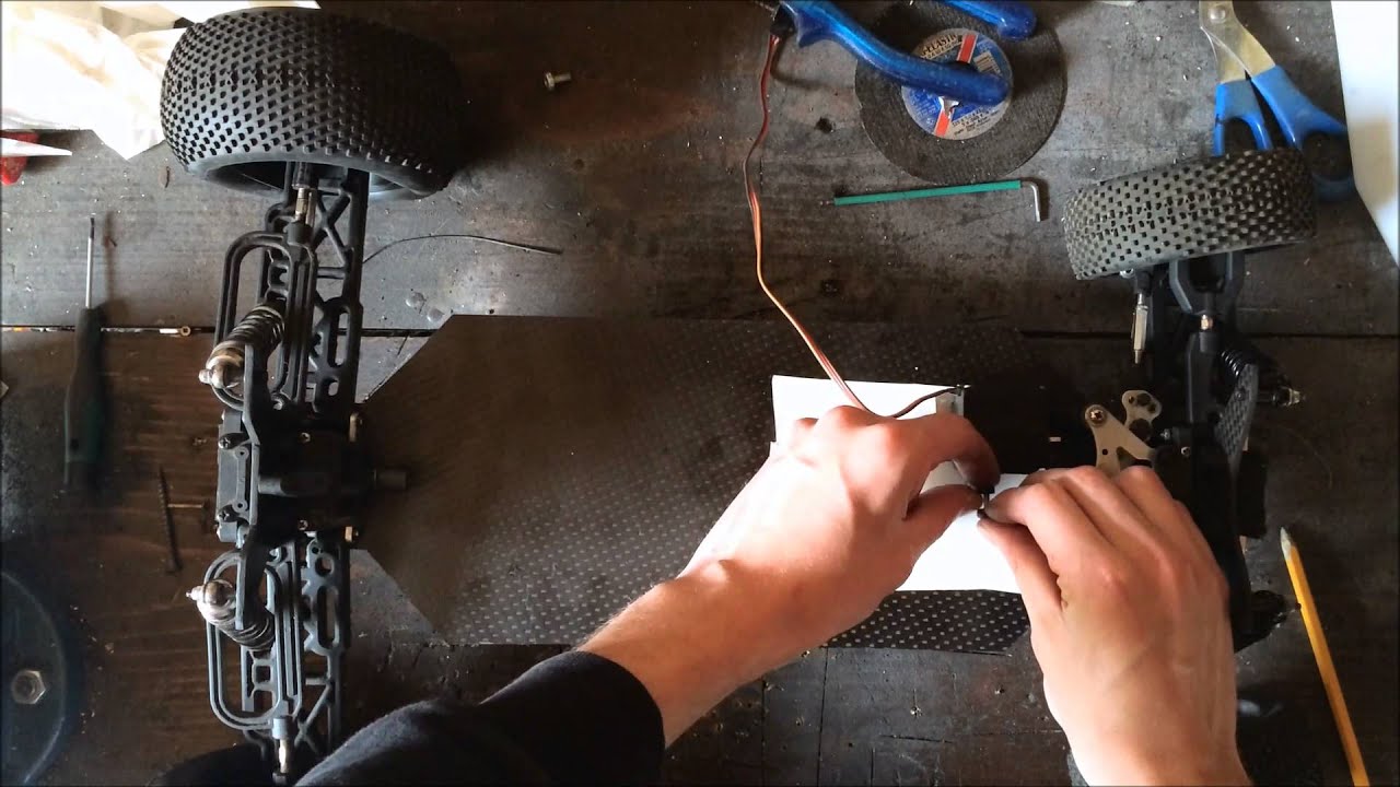 Projekt RC Drag Car Carbon Lenkung,Servo / Part 8 - YouTube