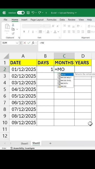 Do you know about this function ? /#microsoftexcel/#microsoftoffice/#excel/#mstechtricks/# ...