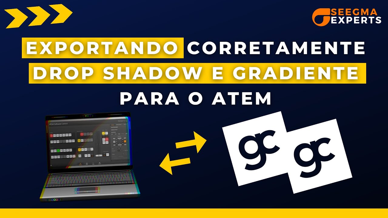 Exportando corretamente drop shadow e gradiente para o Atem - YouTube