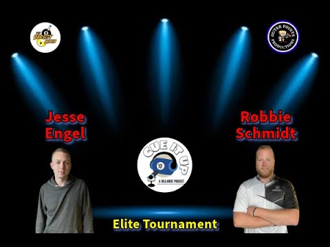 Cue It Up Tour Elite Tournament / Jesse Engel Vs. Robbie Schmidt - YouTube