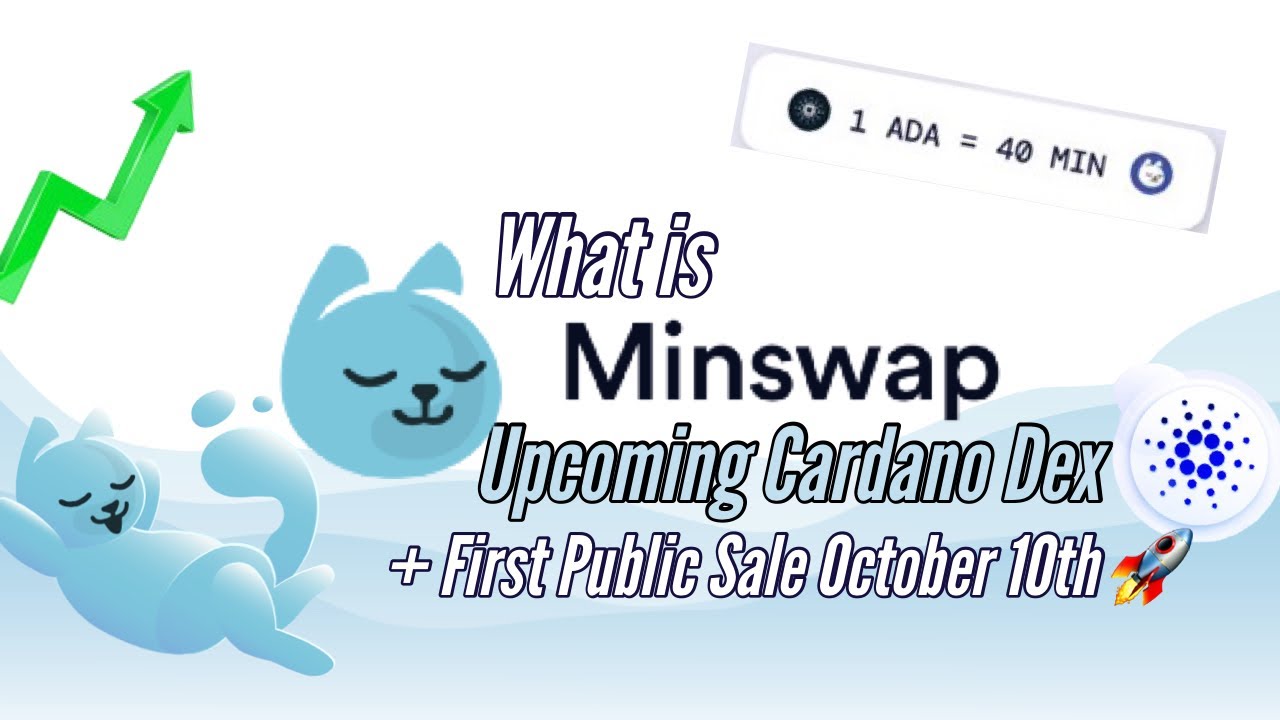 MinSwap: Multi-Pool Dex Exchange on Cardano | First Public Sale October 10th - YouTube