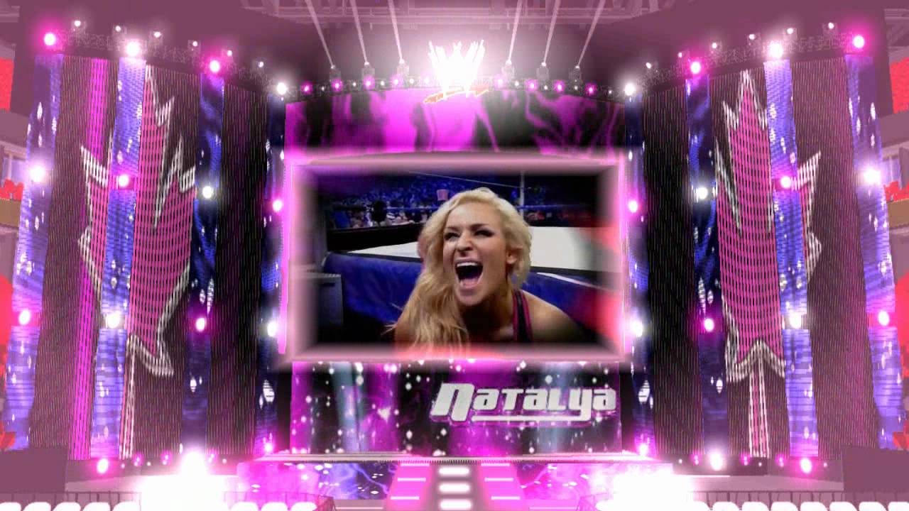 WWE Diva Natalya Neidhart | RAW 1000 Stage - YouTube