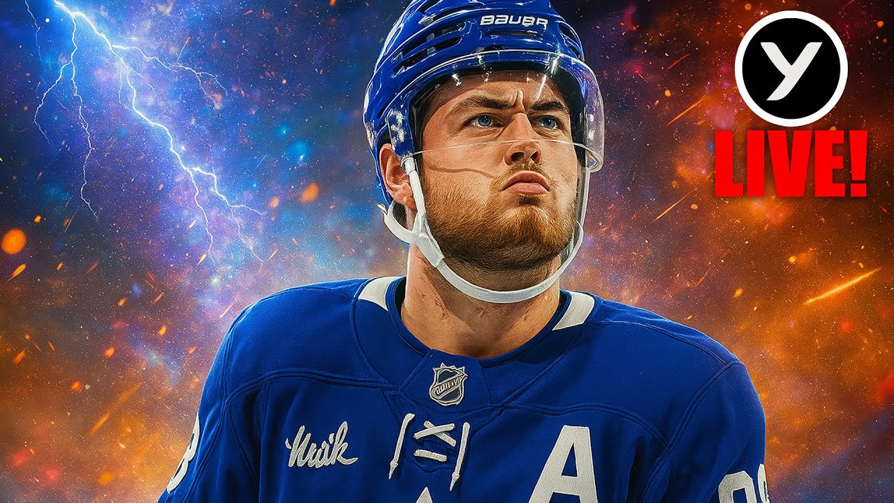 YAY Sports Live - NHL 25 - Be a Pro Goalie - Ducks vs. Maple Leafs ...