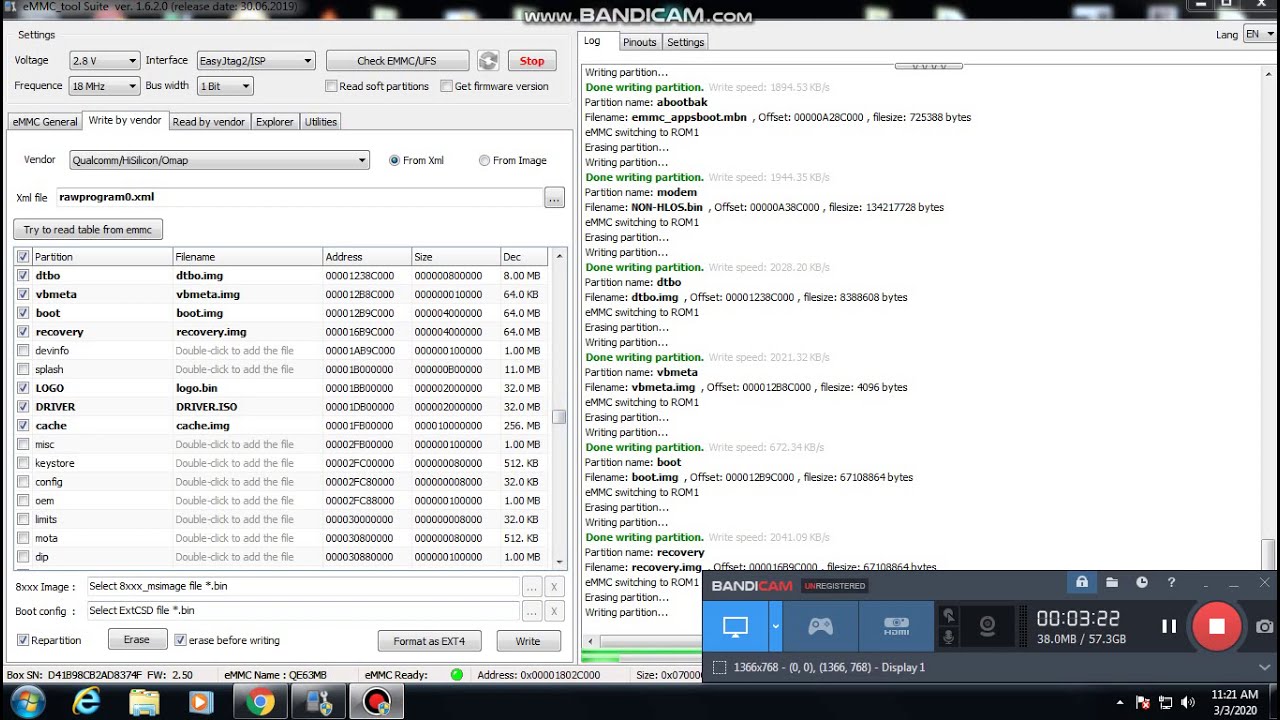 Oppo a3s cph1803 dead boot repair jtag and isp pinout used 100% - YouTube