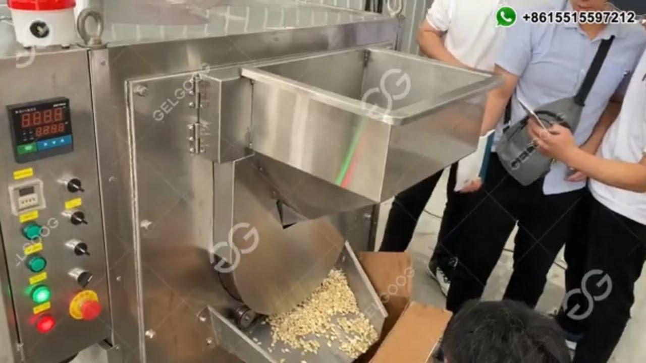 Drum Cashew Kernel Roasting Machine Electric Heating - YouTube